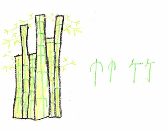 chinese-character-symbol-竹-bamboo - Chinesegram